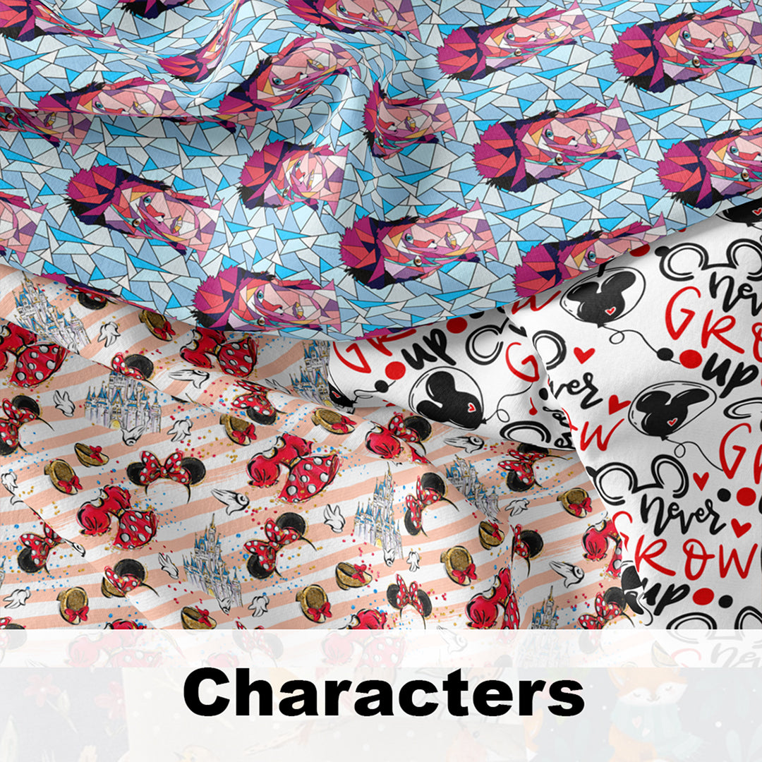 Characters – Custom Fabrics UK