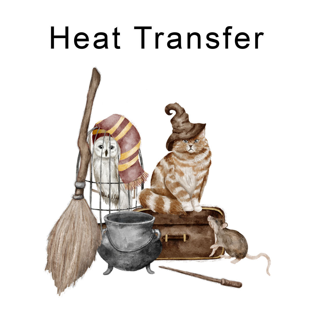 Wizard Life Iron on Fabric Heat Transfer DTF-255 – Custom Fabrics UK