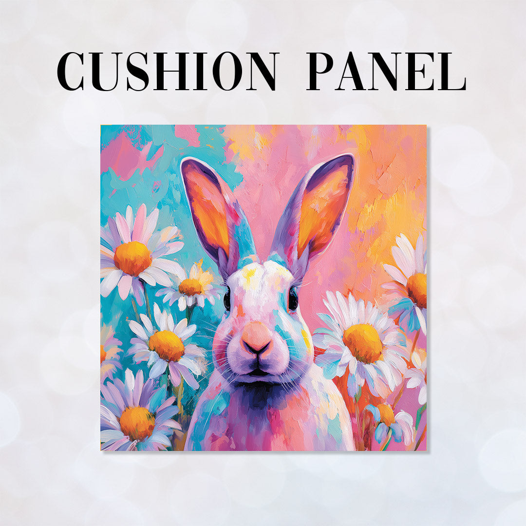 Daisy Rabbit fabric Panel for sewing Cushions and crafts – Custom ...