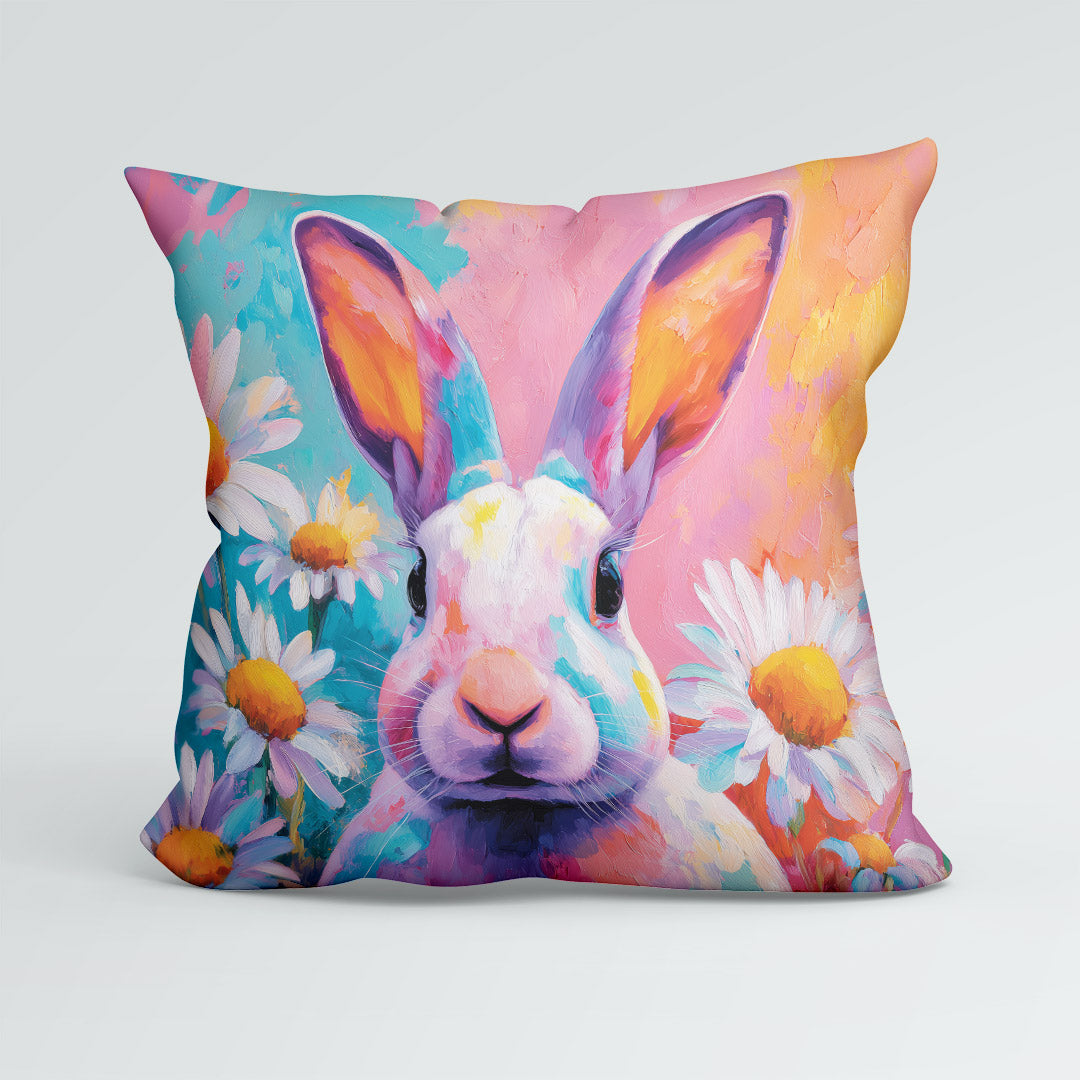 Daisy Rabbit fabric Panel for sewing Cushions and crafts – Custom ...