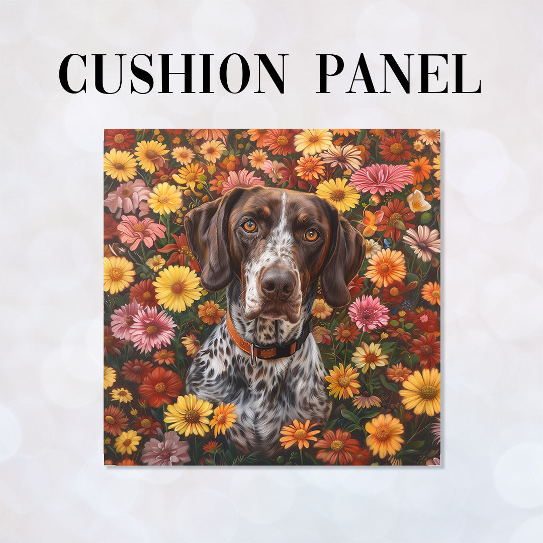 German Shorthaired Pointer Fabric Panel for sewing Cushions. – Custom ...