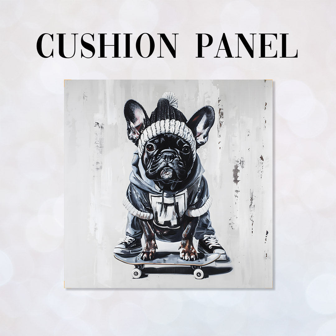 French Bulldog Fabric Panel for sewing Cushions and crafts – Custom ...