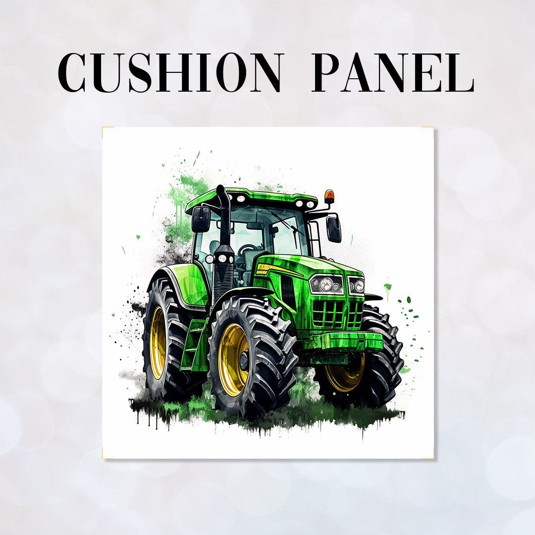 Tractor Fabric Panel for sewing Cushions and crafts – Custom Fabrics UK