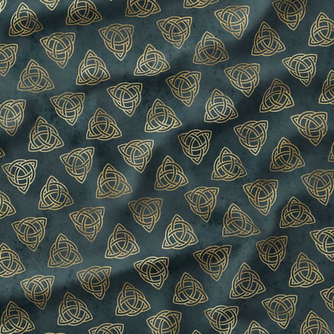 Celtic Knot fabric for crafts, cushions, home decor fabric – Custom ...