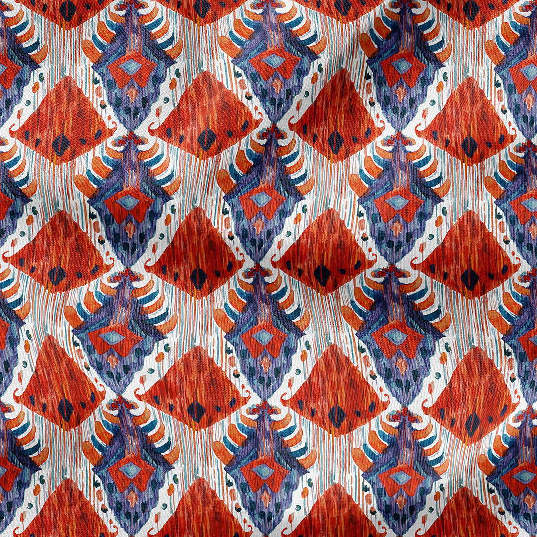 Ethnic Print fabric for Outdoor Cushions, Dressmaking, Crafts – Custom ...