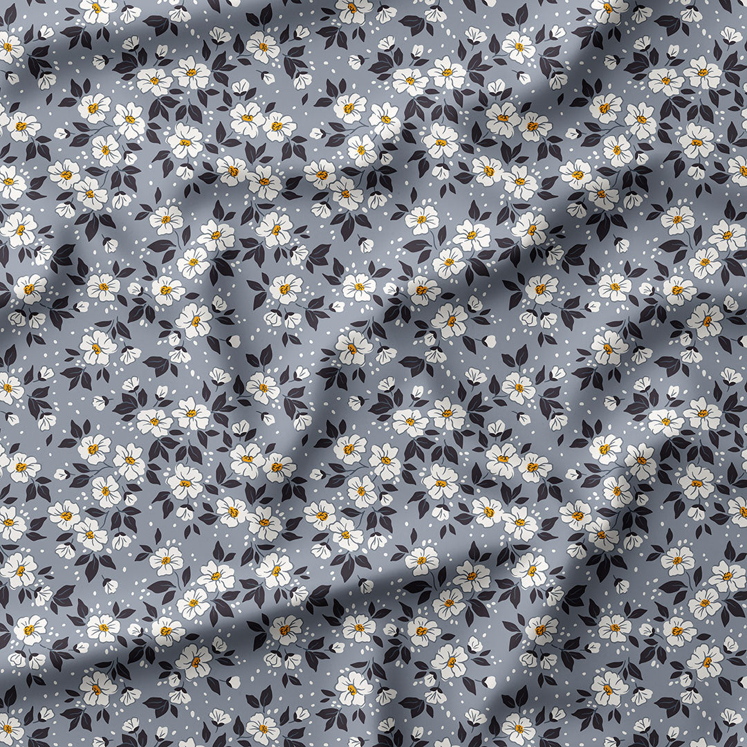 Dakota Floral print fabric for Garden, Dressmaking, Crafts – Custom ...