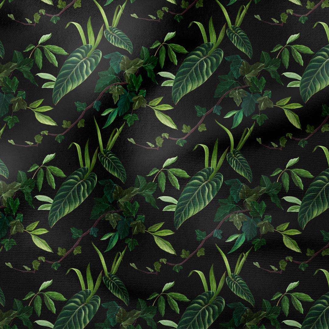 Eden Tropical Foliage Fabric for Outdoor Cushions, Dressmaking, Crafts ...