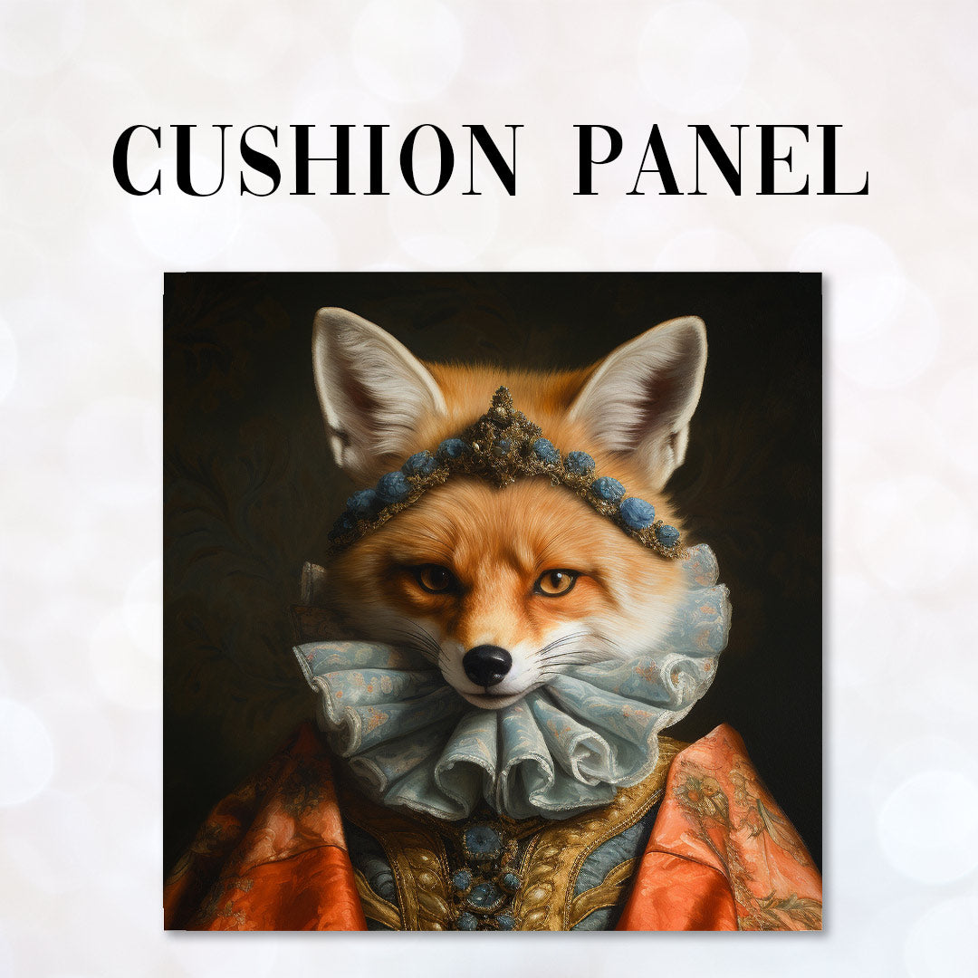 Fox Fabric Panel for sewing Cushions. – Custom Fabrics UK