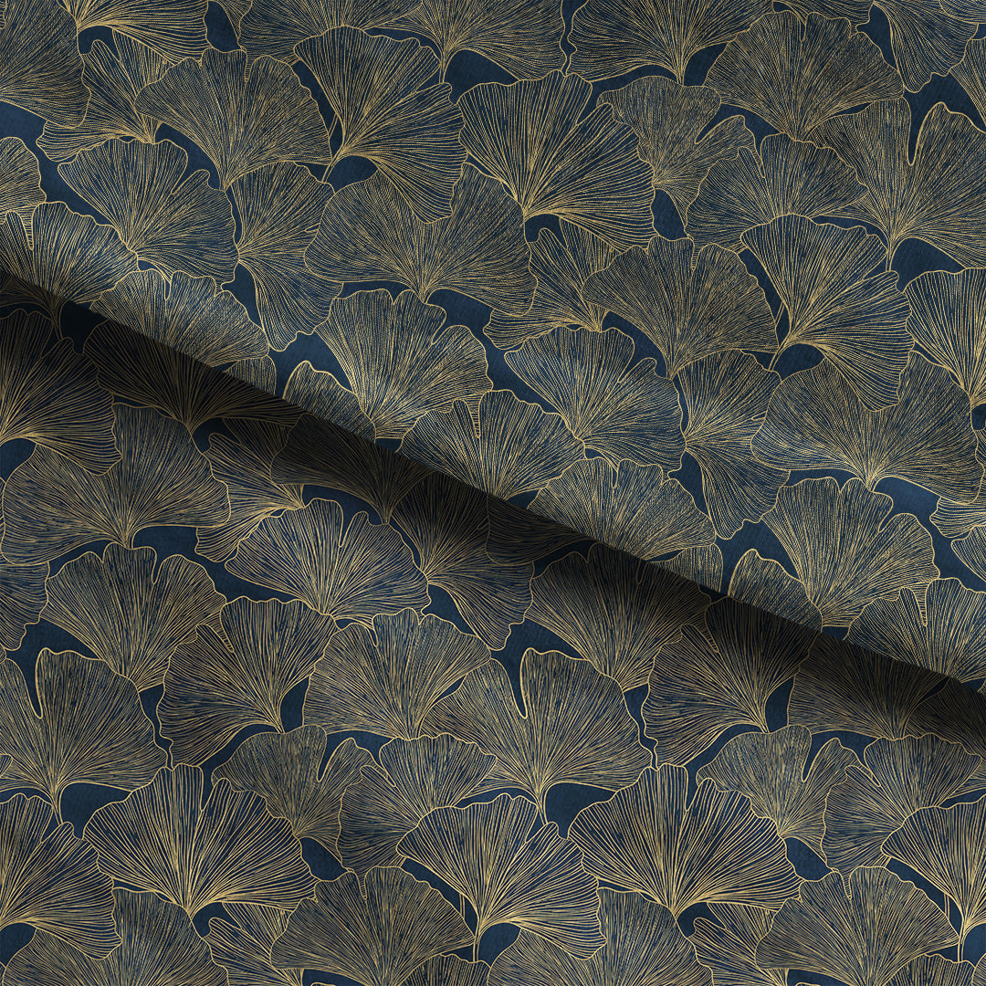 Ginkgo Botanical fabric for Garden, Dressmaking, Crafts, Sewing ...