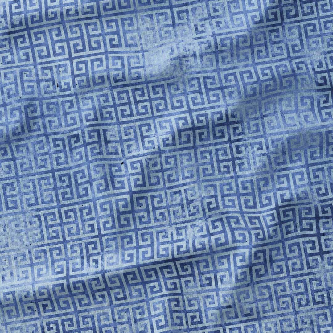 Greek inspired fabric for crafts, cushions, home decor fabric – Custom ...