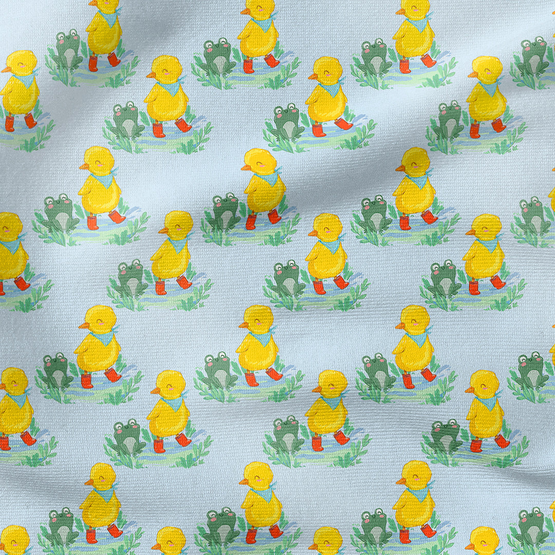 Ducks fabric for Outdoor Cushions, Dressmaking, Crafts – Custom Fabrics UK