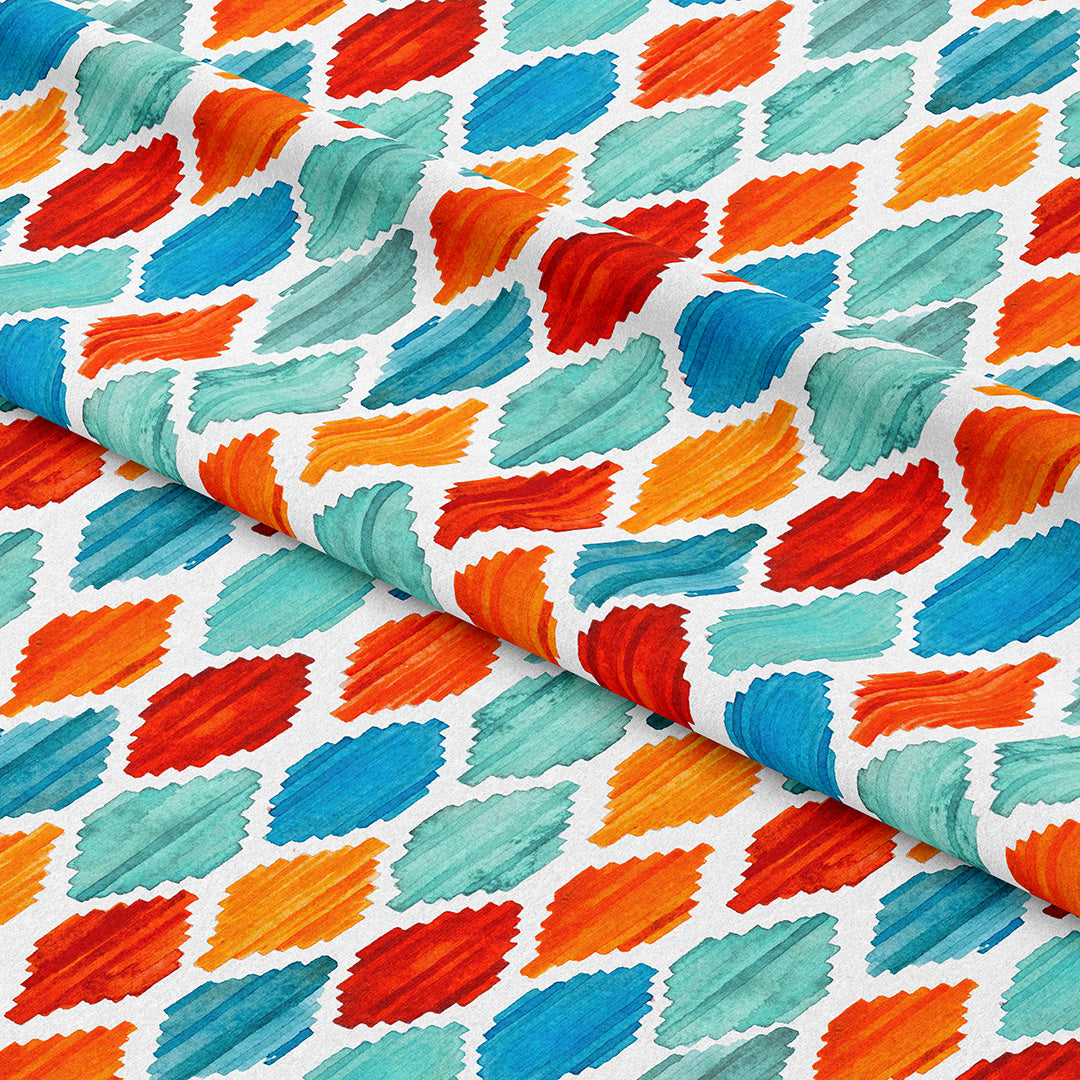 Ethnic Print fabric for Outdoor Cushions, Dressmaking, Crafts – Custom ...