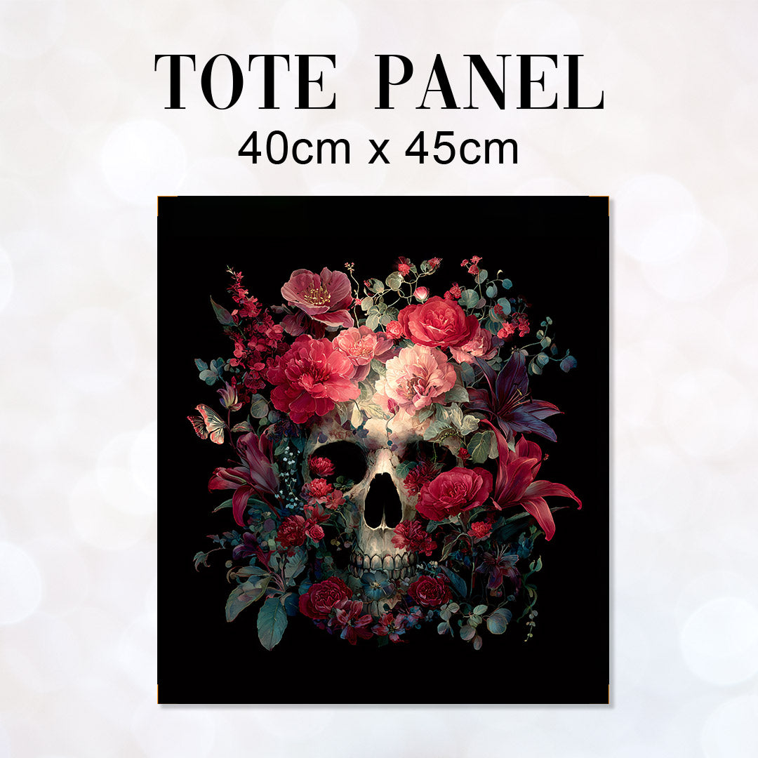 Skull Panel for sewing Bags – Custom Fabrics UK