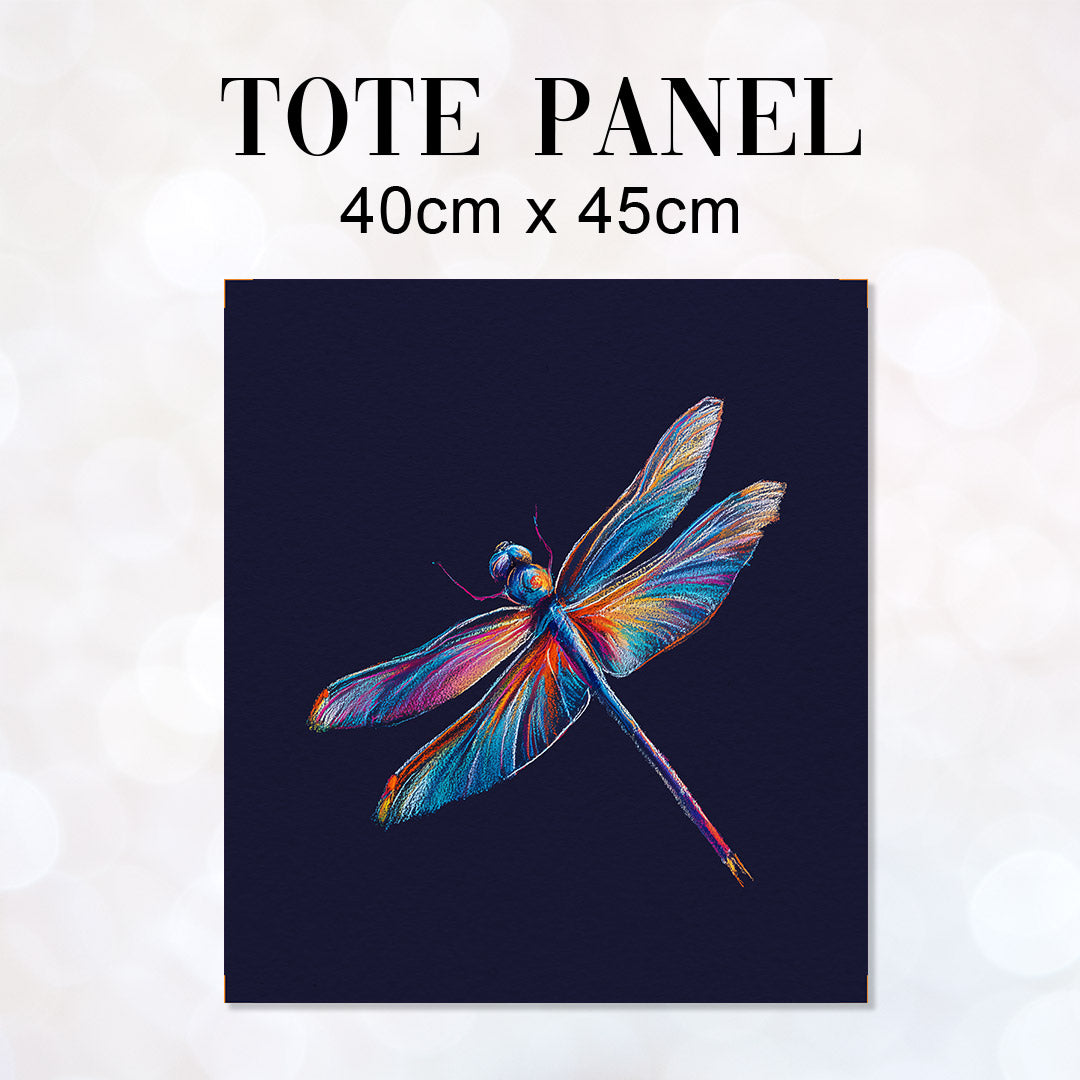 Dragonfly fabric panel for sewing bags – Custom Fabrics UK
