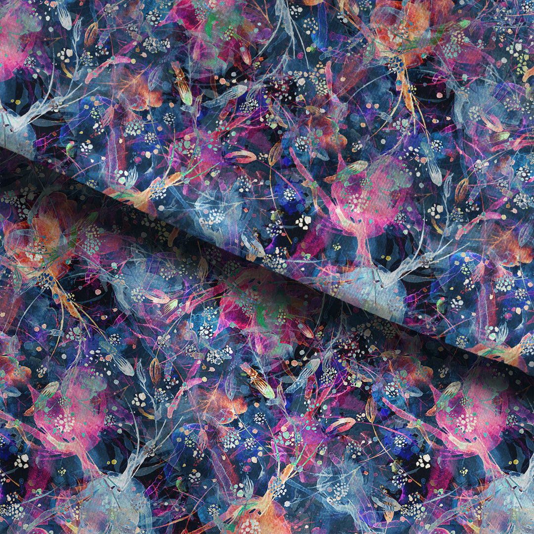 Abstract fabric for Dressmaking, Crafts, Sewing – Custom Fabrics UK