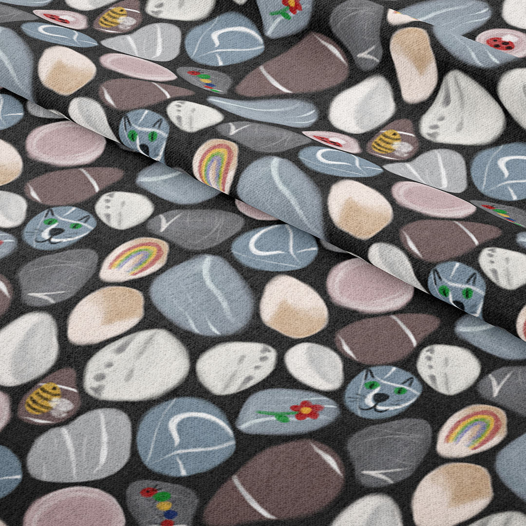 Pebbles Spots Fabric for Outdoor Cushions and Crafts – Custom Fabrics UK