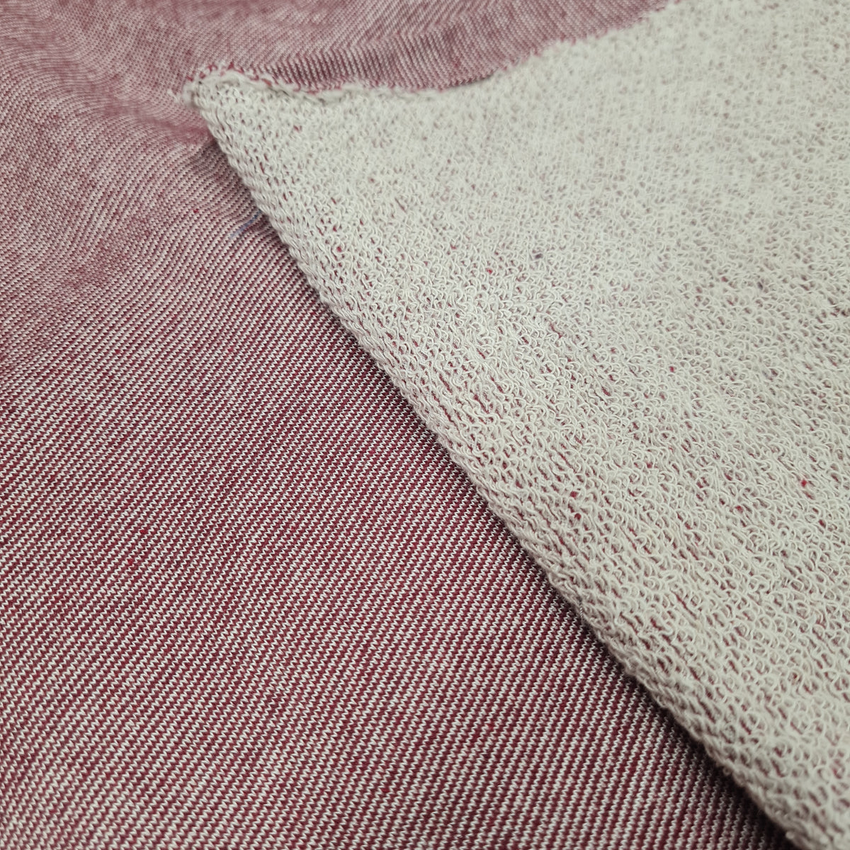 Baby Pink Plain French Terry – Custom Fabrics UK