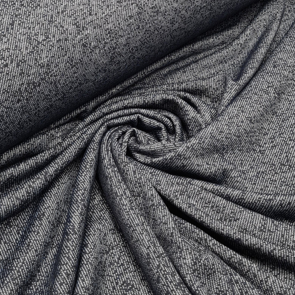 Navy Hacci Knit Jersey, priced by half metre – Custom Fabrics UK