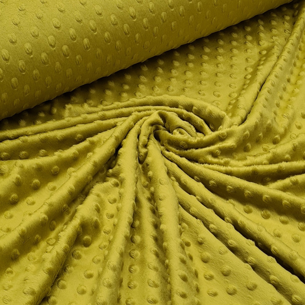 Olive Dimple Minky Fleece, priced by half metre – Custom Fabrics UK