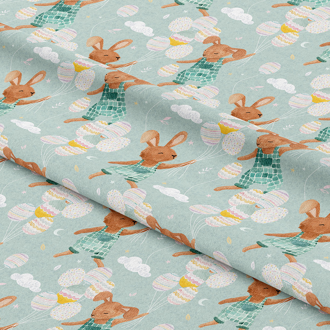 Easter Bunnies Fabric – Custom Fabrics UK